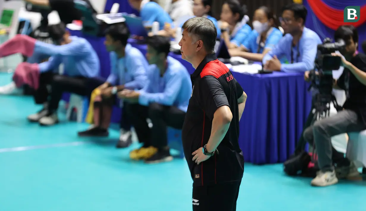 Foto: Belum Kehilangan Set, Tim Voli Putra Indonesia ke Semifinal SEA ...