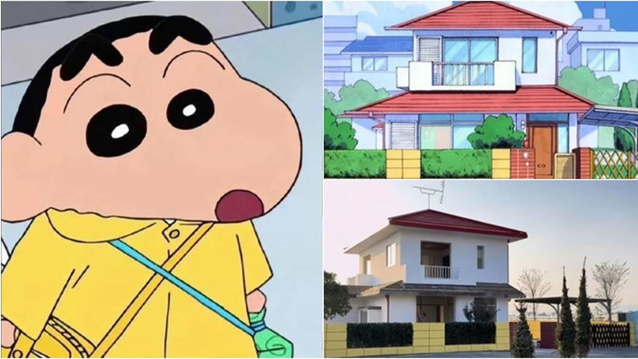Pria Ini Bangun Replika Rumah Shinchan Ukuran Asli, Telan Biaya Rp6,6 ...