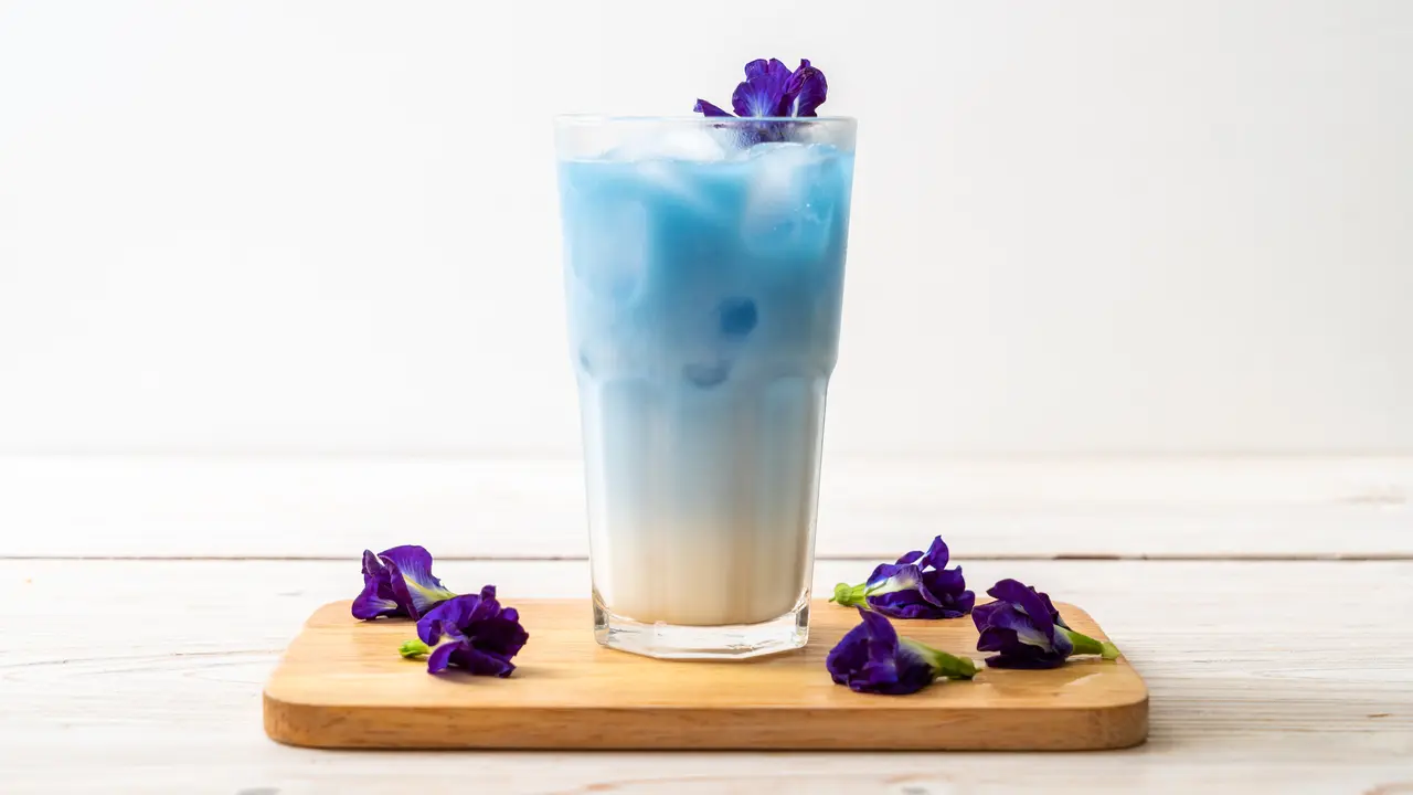 5 Resep Minuman Bunga Telang yang Enak Disajikan Dingin