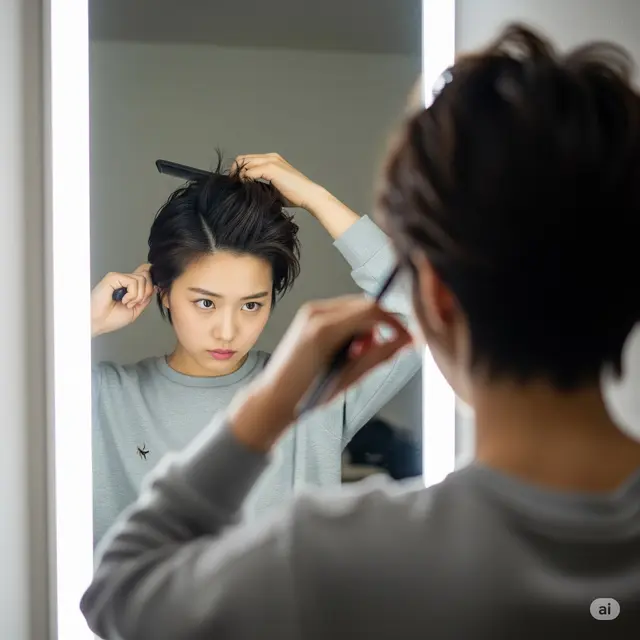 7 Model Rambut Wanita Tomboy Korea 2025, Tampil Beda dan Berani - Hot ...