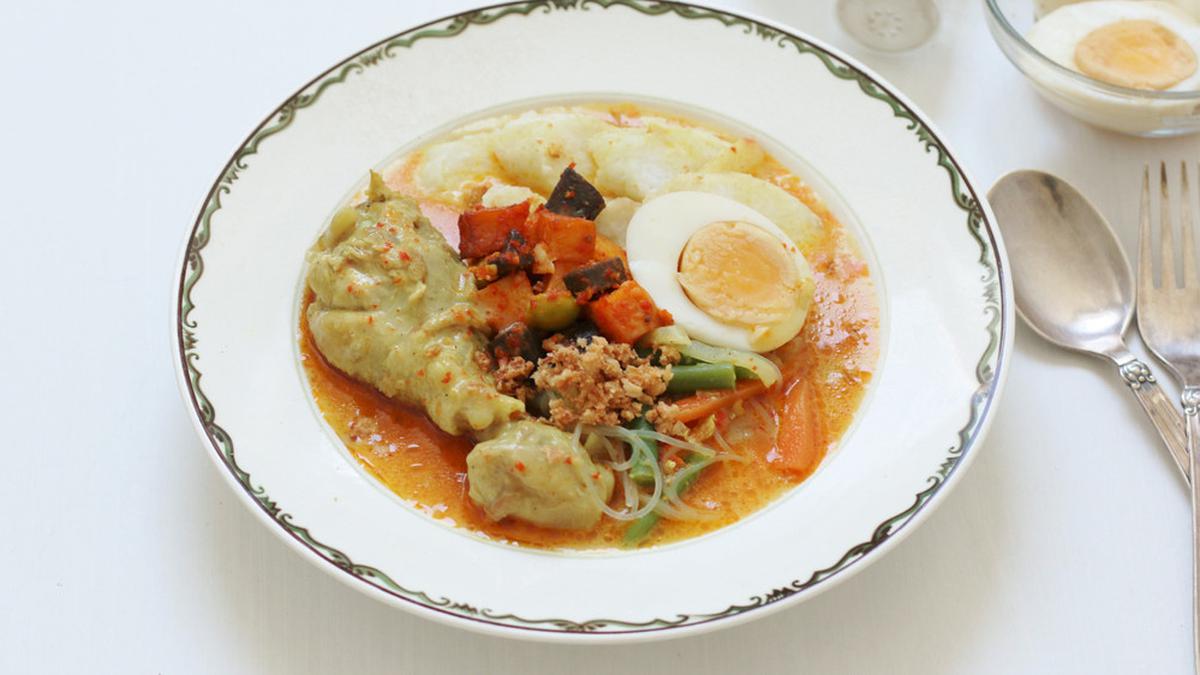 Resep Lontong Lemprak khas Batang