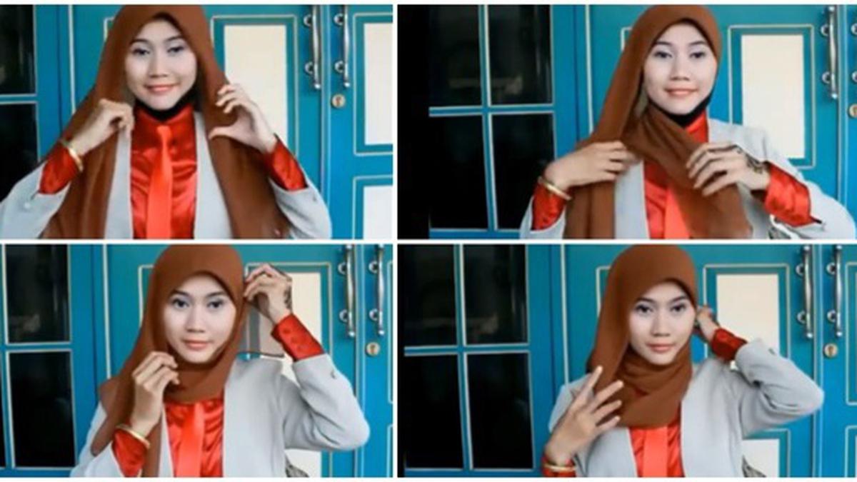 Video Tutorial Hijab Segi Empat Praktis, Mudah dan Cepat