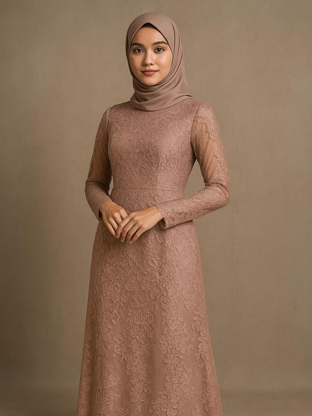 20 Model Baju Pesta Hijab Simpel Elegan Terbaru 2025, Tampil Anggun ...