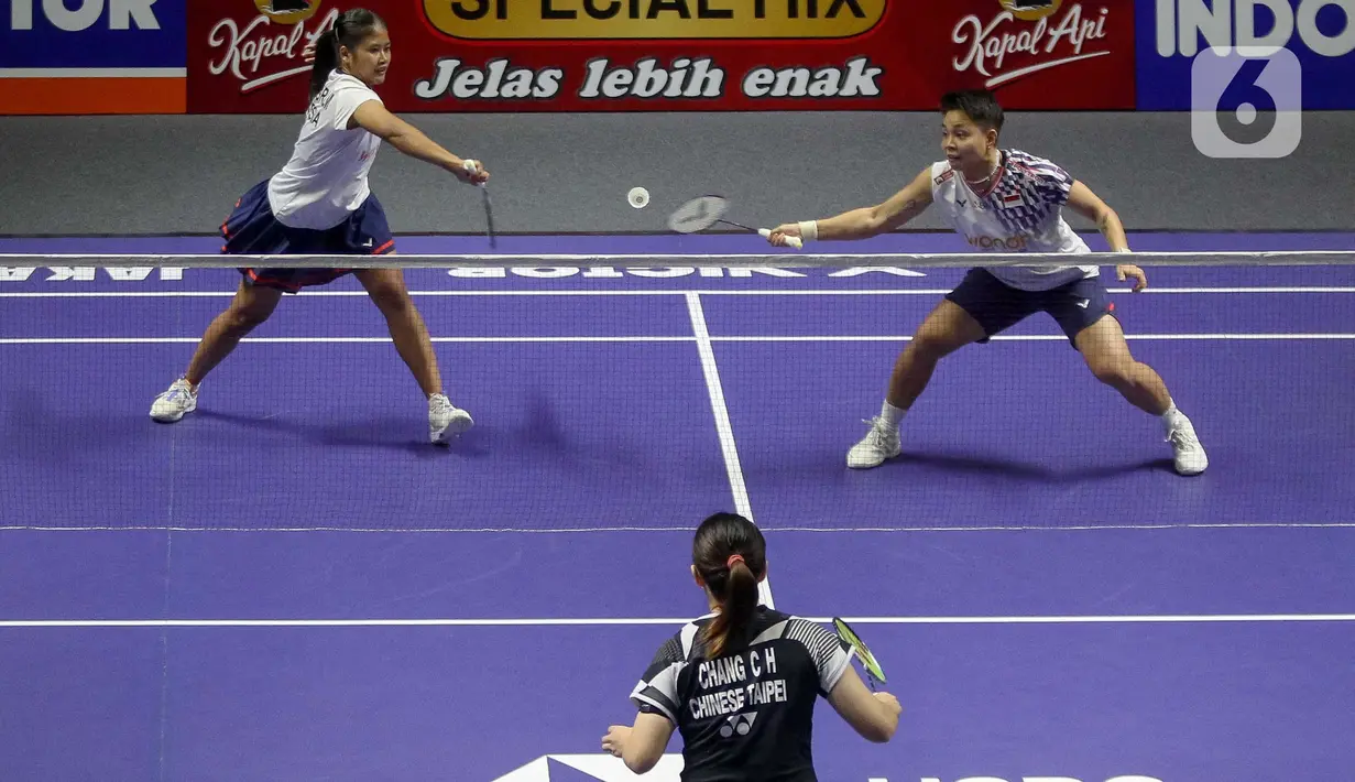 Tampil Kompak, Apriyani Rahayu/Febi Setianingrum Redam Perlawanan Chang ...