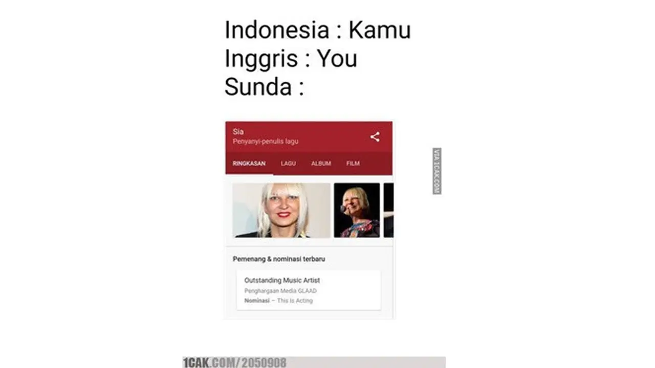 7 Gambar Lucu Bahasa Sunda, Buat Kamu yang Ingin Lebih Mengenalnya ...
