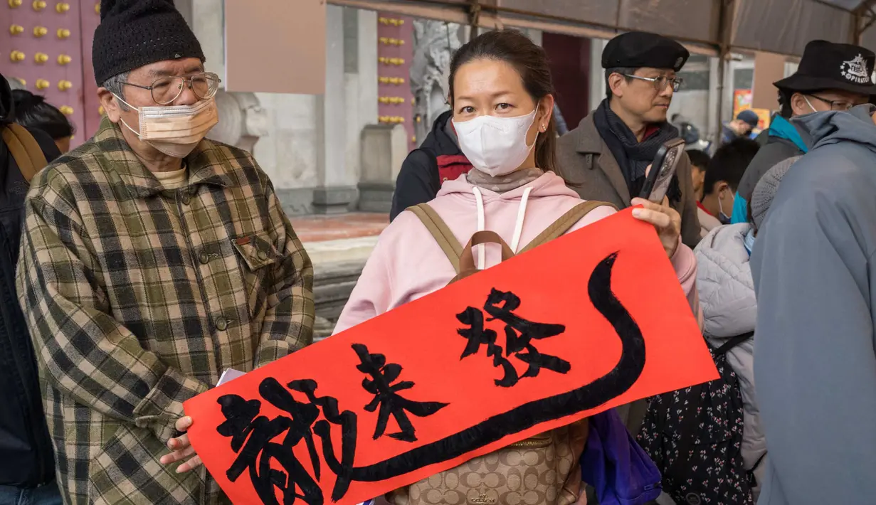 Mengenal Makna Chunlian Jelang Perayaan Imlek - Foto Liputan6.com