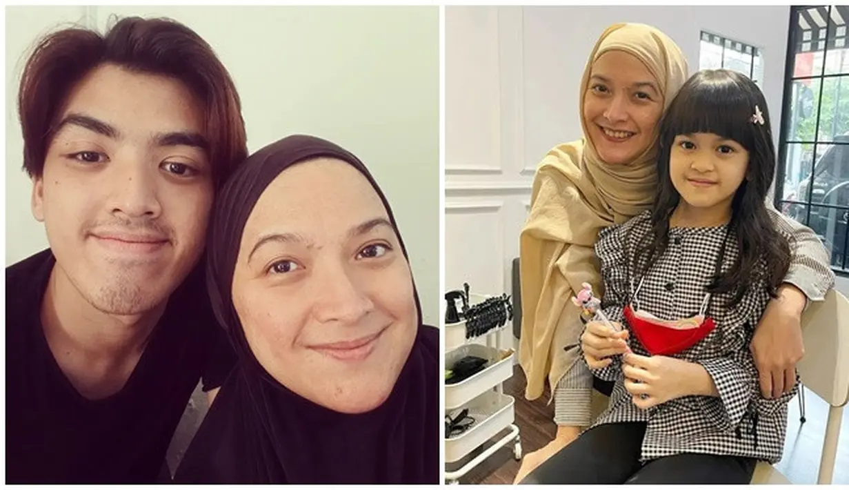 Potret Andhara Early Bareng Buah Hati, Kedua Anaknya Kompak Meski Beda Ayah - Foto Liputan6.com