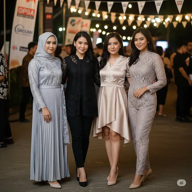 7 Inspirasi Model Baju Renda Terbaru 2025, Tampil Anggun Tanpa ...