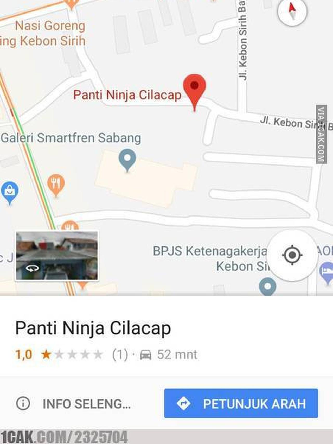 6 Nama Tempat di Google Maps Ini Nyeleneh Banget, Bikin Ketawa