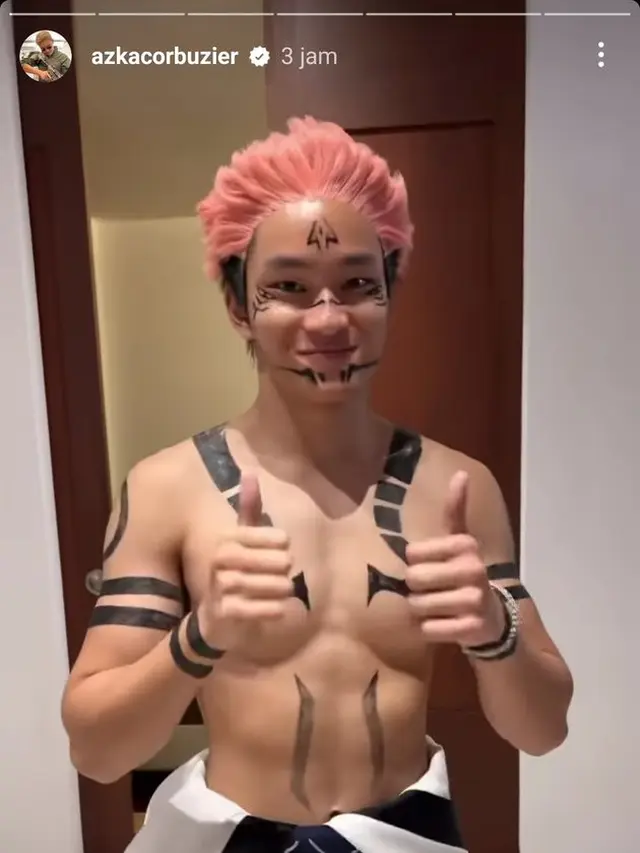 6 Potret Azka Corbuzier Cosplay Jadi Karakter Anime, Tampil Ala Wibu ...