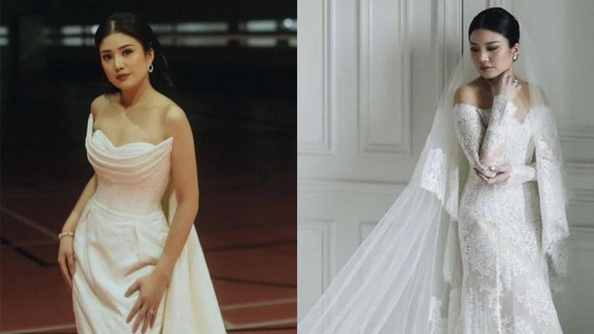 10 Potret Deretan Gaun Megah Valencia Tanoesoedibjo yang Dikenakannya untuk Prewedding-Resepsi ...