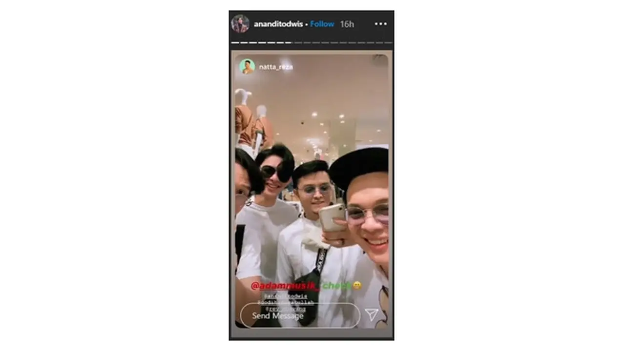 6 Momen Kebersamaan Adam Musik Setelah Rey Mbayang dan Dinda Hauw ...