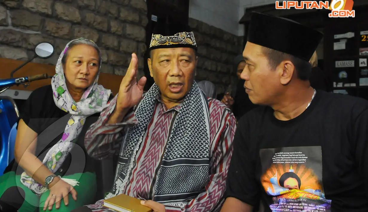 [FOTO] Istri Pertama dan Kedua Jojon Akur di Acara 40 Hari Jojon