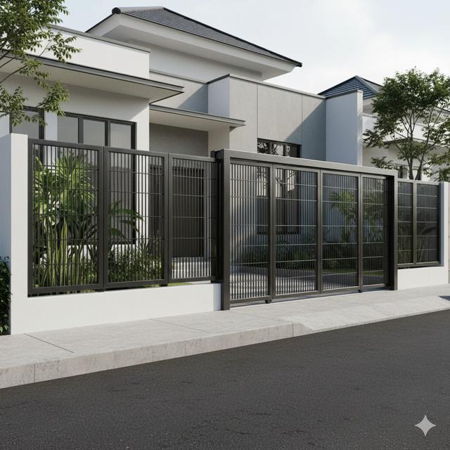 6 Model Pagar Besi Wiremesh 2025, Desain Elegan yang Cocok untuk Hunian ...