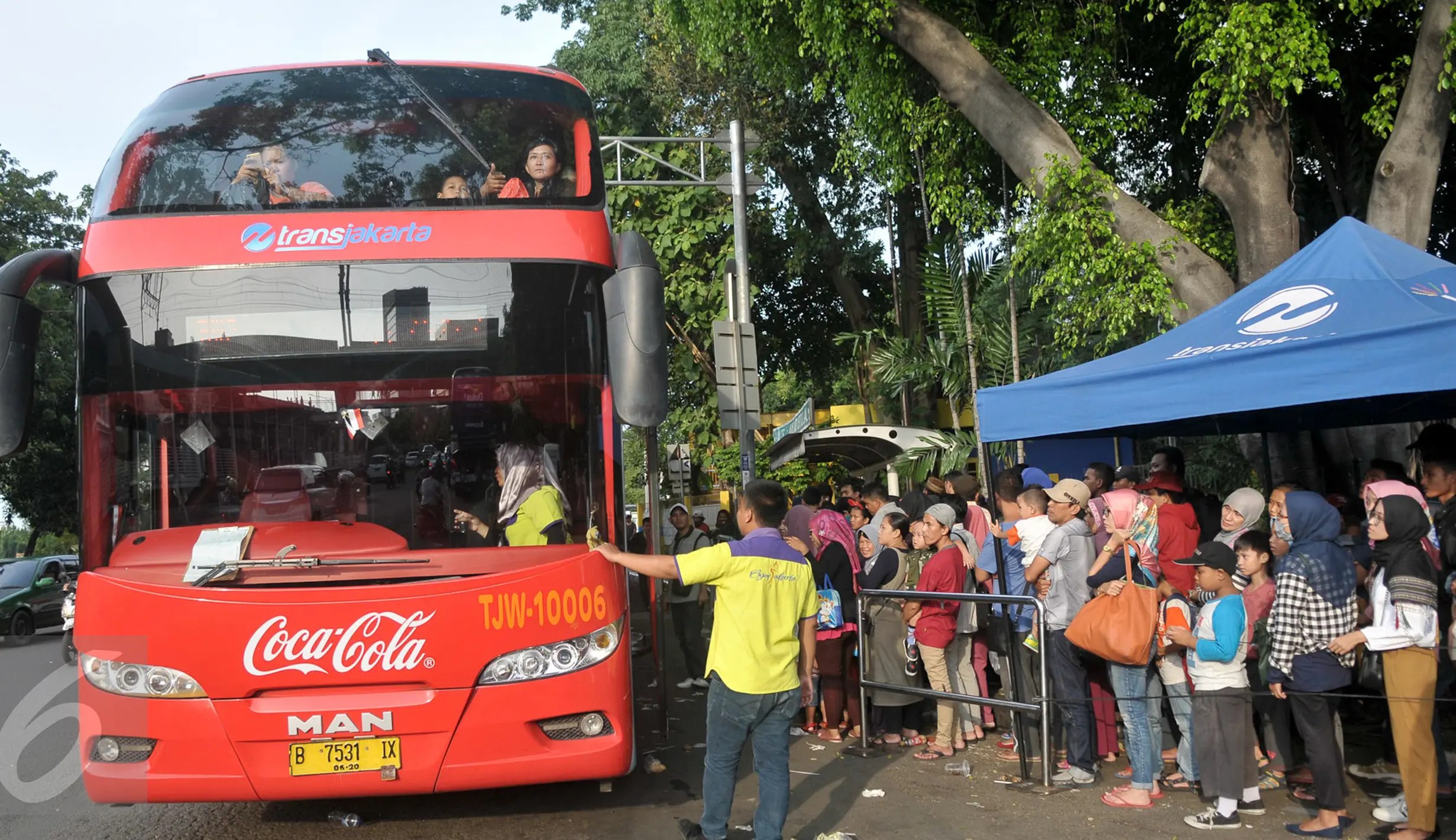 Libur Panjang, Penumpang Bus Tingkat Gratis Keliling Jakarta Meningkat ...