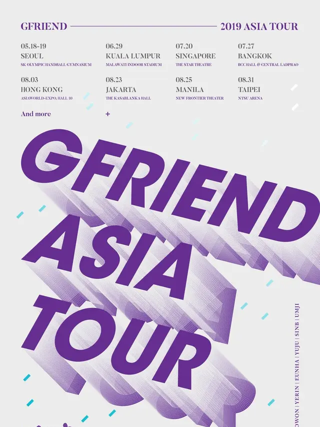 Agustus 2019, GFriend Bakal Gelar Konser di Indonesia - ShowBiz ...