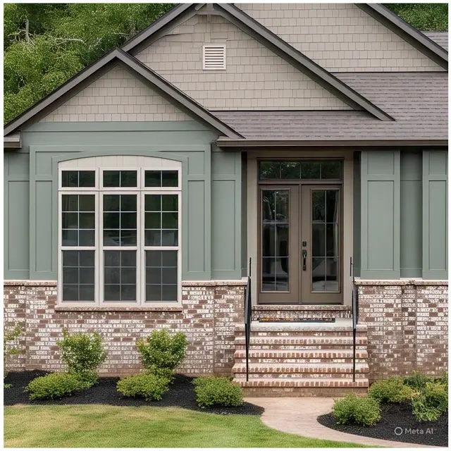 4 Tips Kombinasi Warna Cat dan Bata Ini Bikin Rumah Terlihat Mewah dari ...