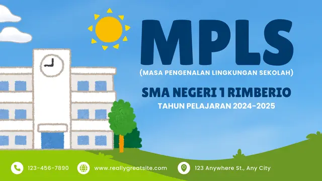 7 Contoh Banner MPLS Sesuai Fungsi dan Tujuannya, SD, SMP, SMA, dan SMK ...