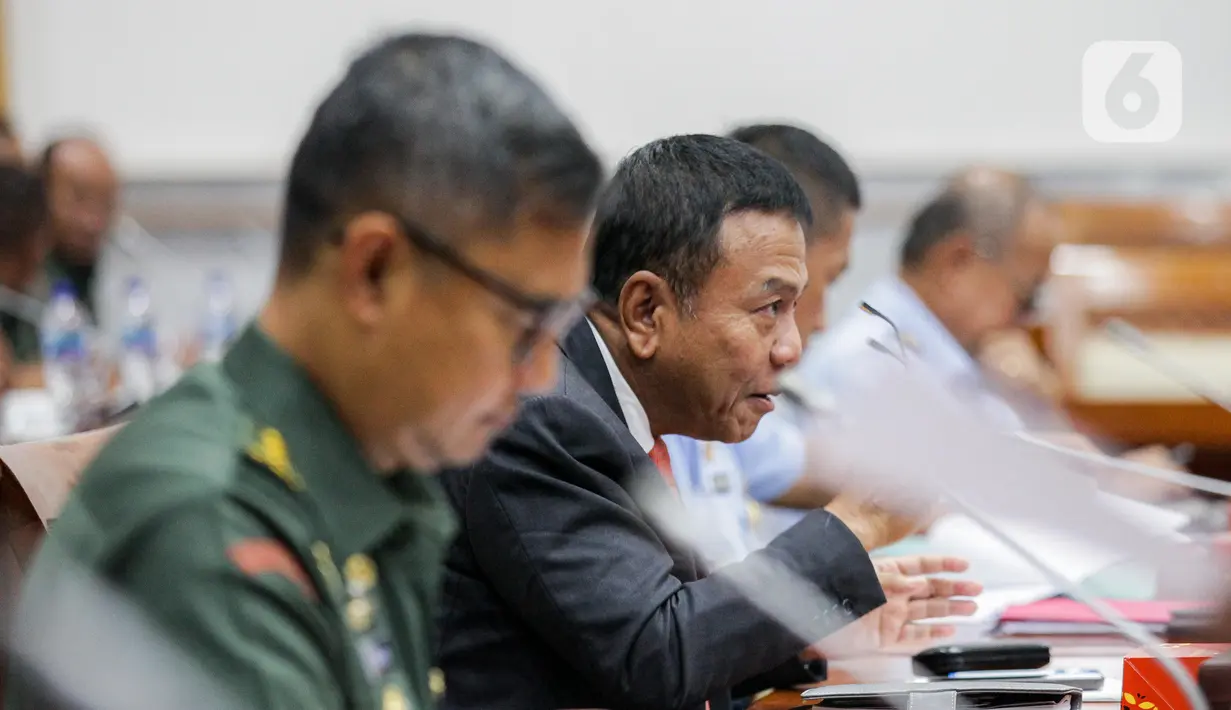 Bahas Anggaran, Komisi I DPR Gelar Rapat Tertutup Bersama Kemhan dan TNI - Foto Liputan6.com