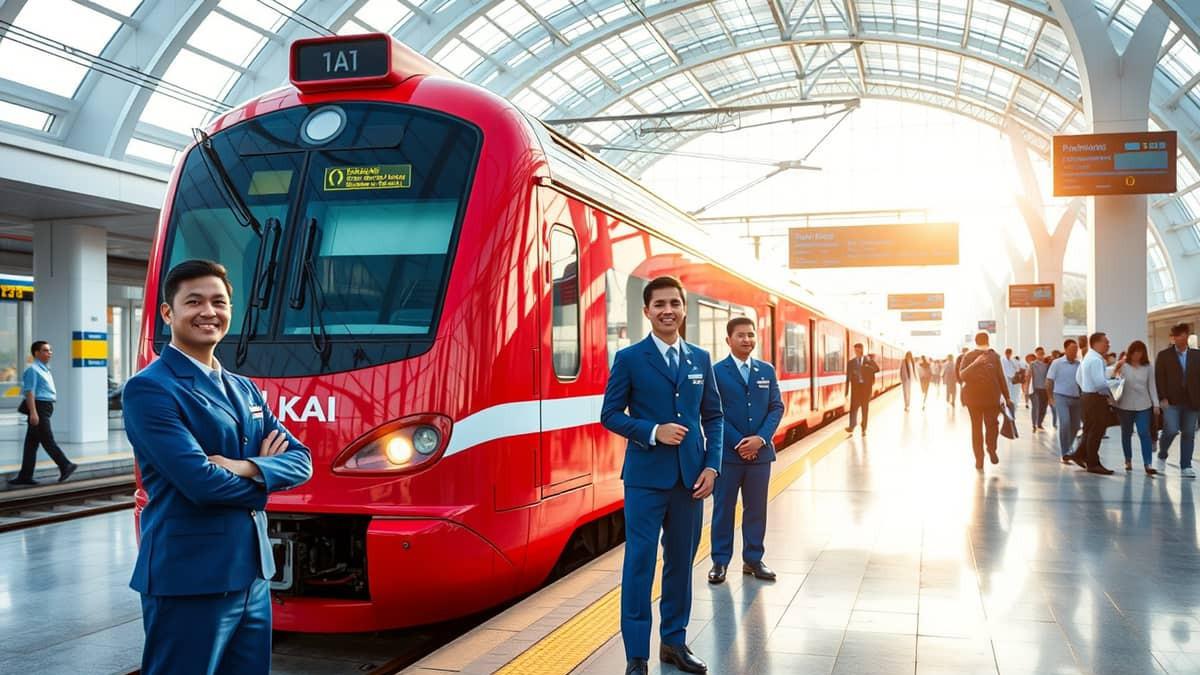 Tujuan PT KAI: Mewujudkan Transportasi Kereta Api Berkelas Dunia