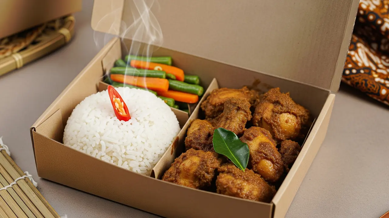 9 Contoh Paket Nasi Box Buka Puasa Harga Terjangkau tapi Menguntungkan ...