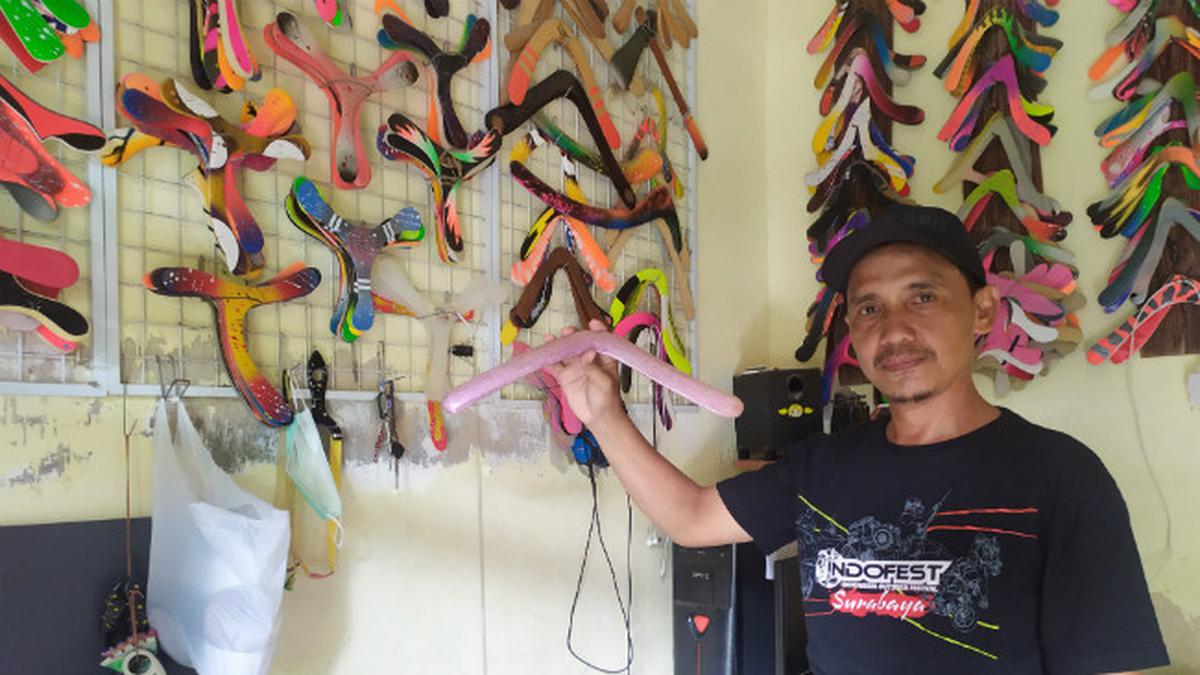 Obsesi Harry Gunawan Ingin ‘Lempar’ Bumerang Buatan Surabaya hingga ...