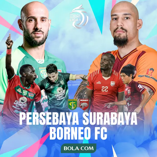 Adu Wah Legiun Asing Persebaya Vs Borneo FC di BRI Liga 1: Sama-Sama Menyeramkan - Indonesia ...