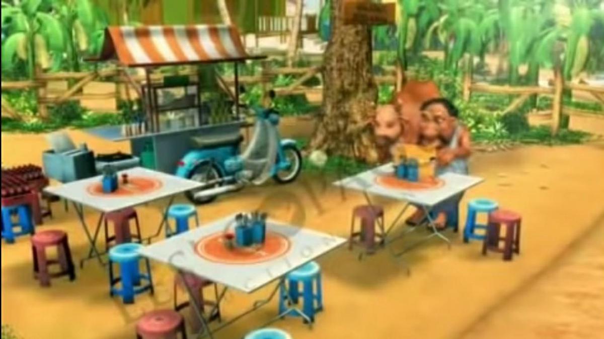 6 Review Kocak Ala Warganet Makan di Warung Uncle Muthu Upin Ipin ...