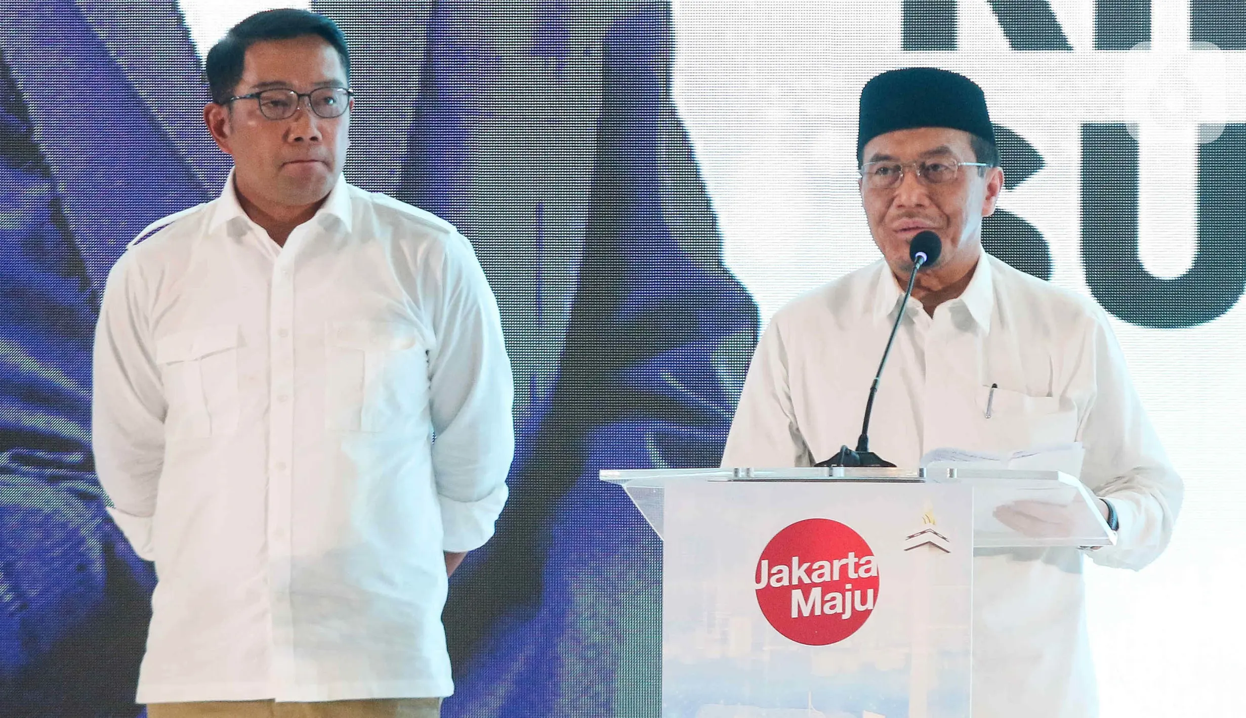 Resmi, Ridwan Kamil - Suswono Dideklarasikan Maju Pilkada Jakarta 2024 - Foto Liputan6.com