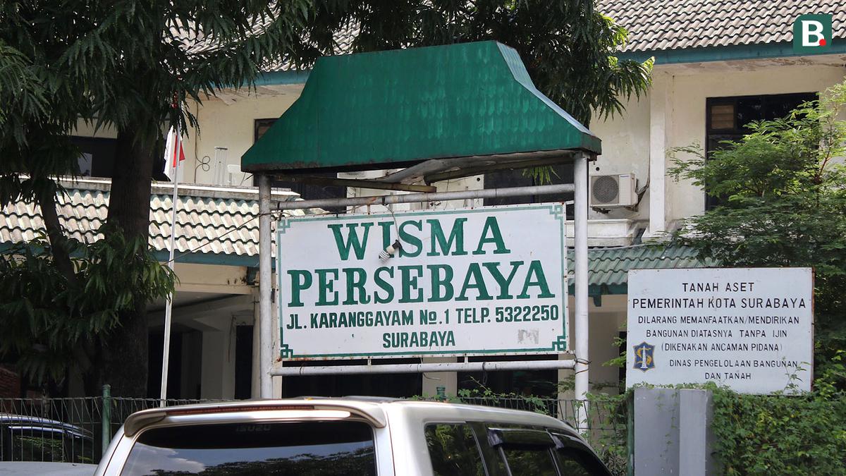 Menengok Wisma Persebaya, Saksi Sejarah yang Mulai Termakan Usia