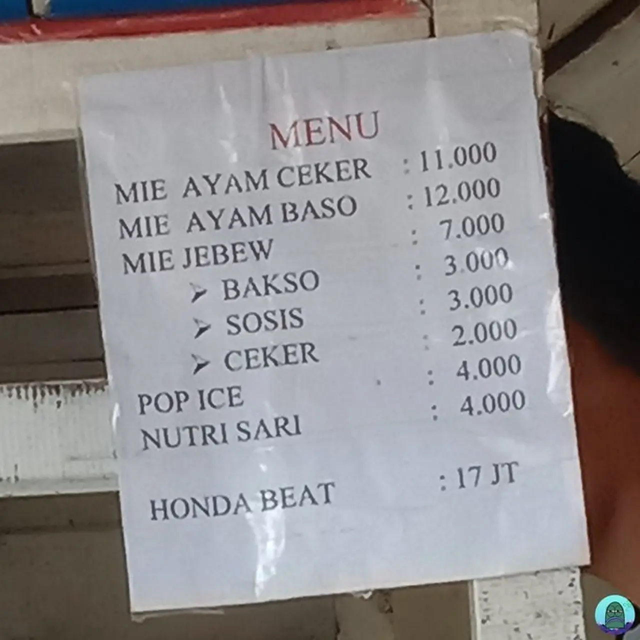 7 Potret Harga Menu di Warung Ini Kocak, Enggak Disangka - Hot Liputan6.com