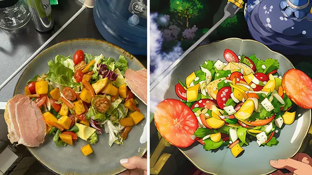 Manfaatkan Teknologi AI, 7 Potret Sajian Makanan Diubah Jadi Animasi ...