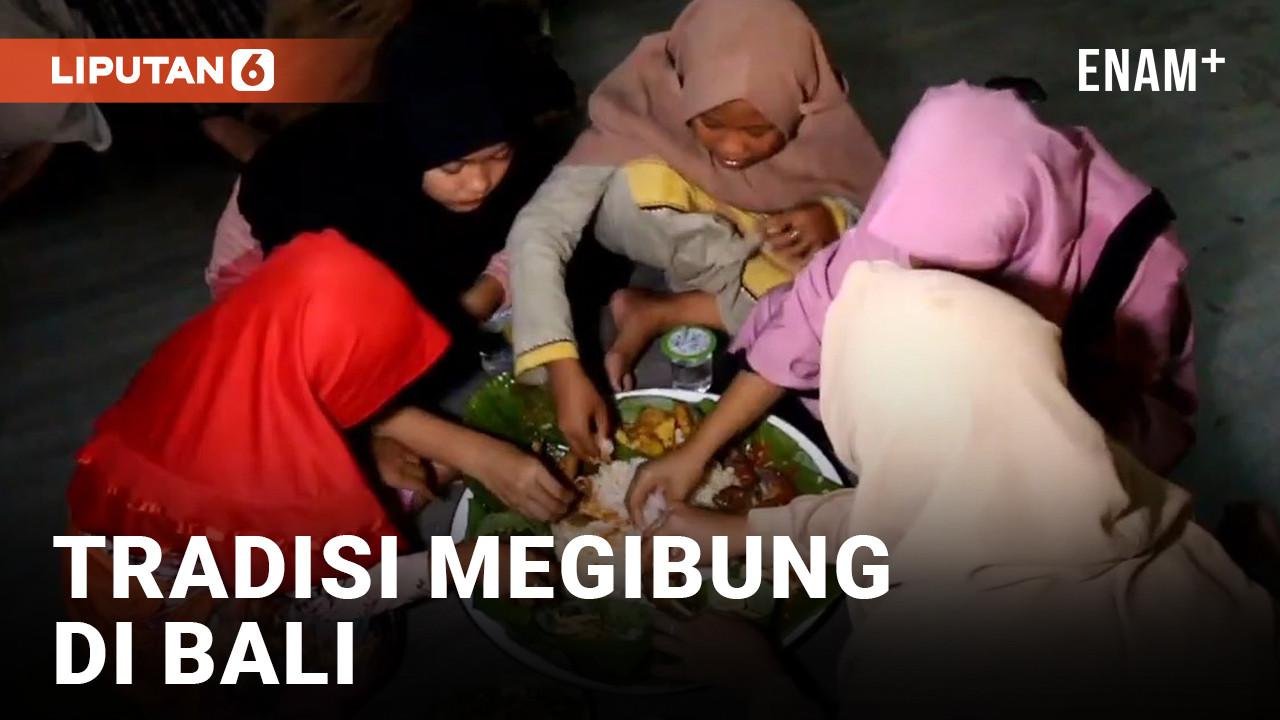 Megibung, Tradisi Makan Bersama Umat Muslim di Karangasem Bali