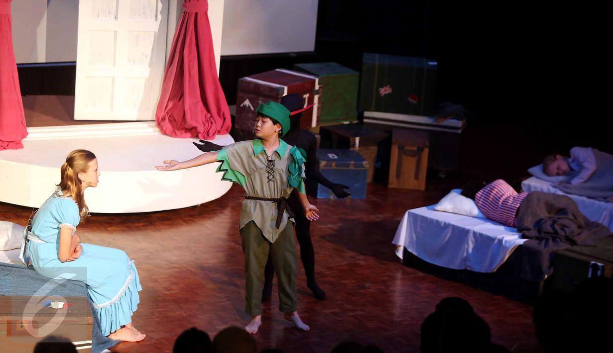 Teater Musikal Peter Pan JR Hibur Penonton - Foto Liputan6.com
