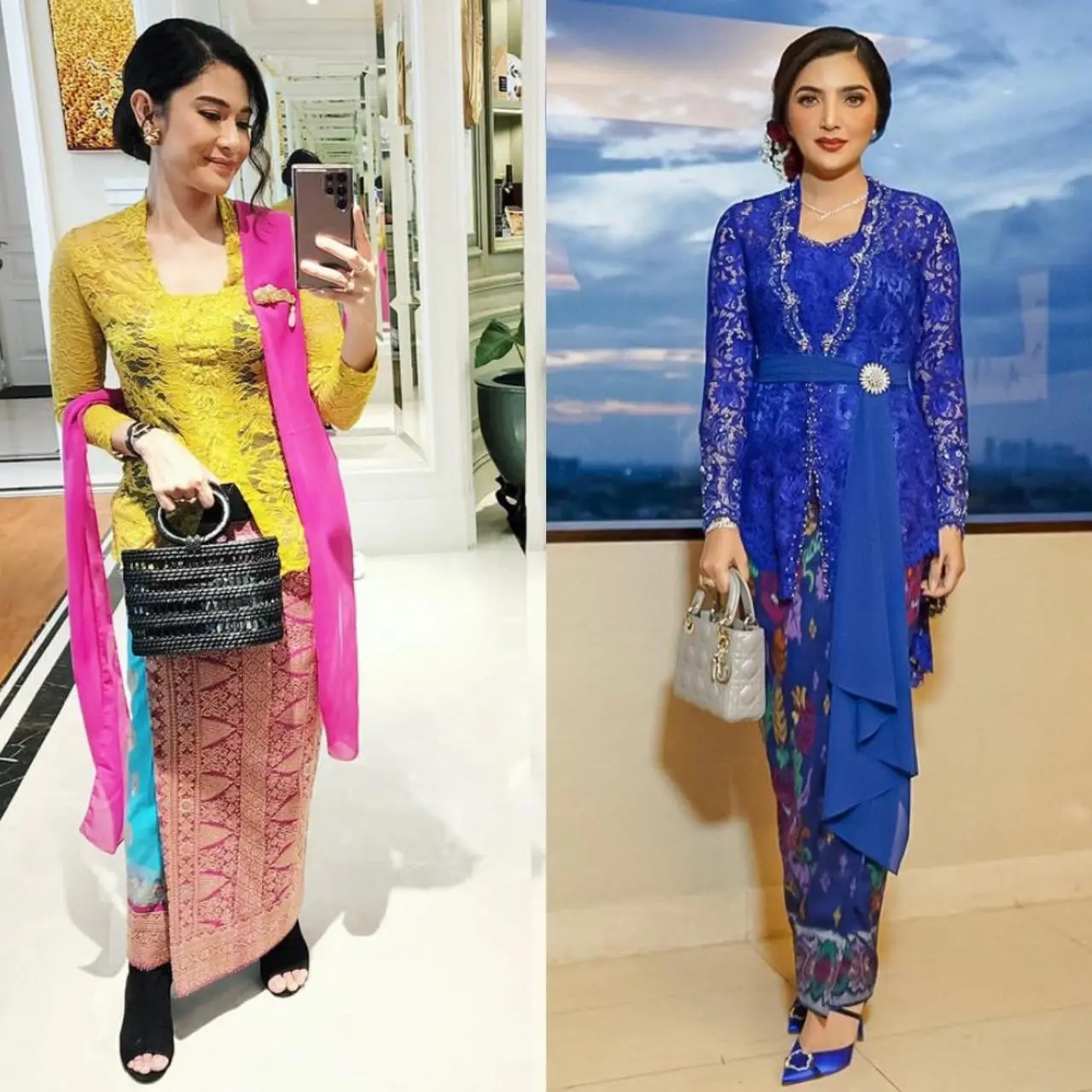 8 Cara Tampil Elegan dengan Padu Padan Kain Songket, dari Dian Sastro hingga Ashanty - Fashion ...