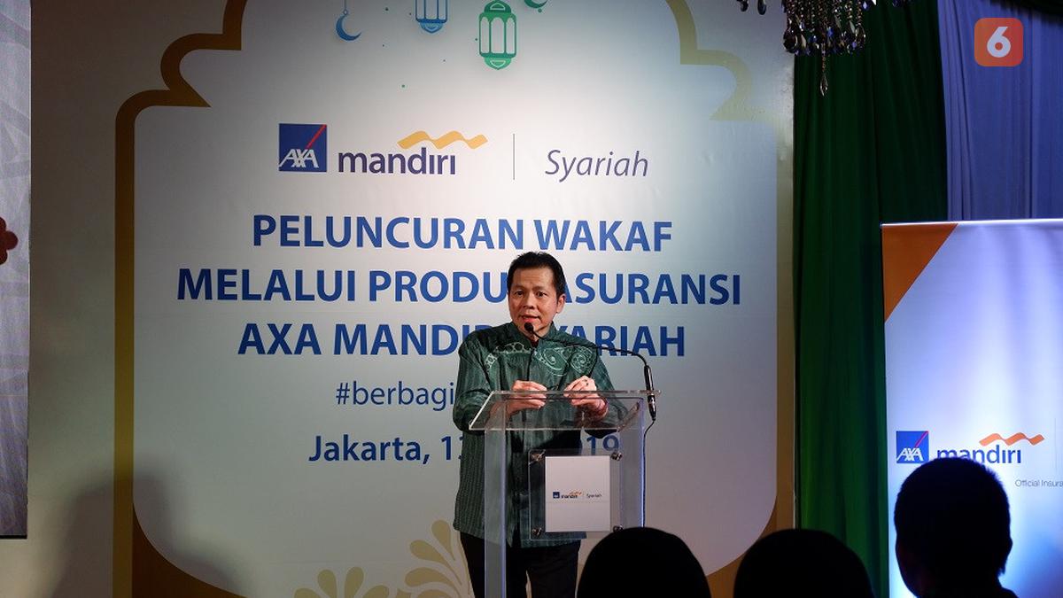 AXA Mandiri Syariah Luncurkan Fitur Wakaf - Bisnis Liputan6.com