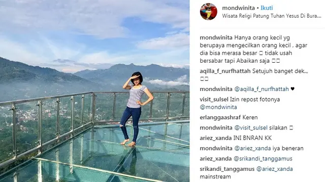 Makin Hits, Patung Yesus Buntu Burake Kini Punya Jembatan Kaca ...
