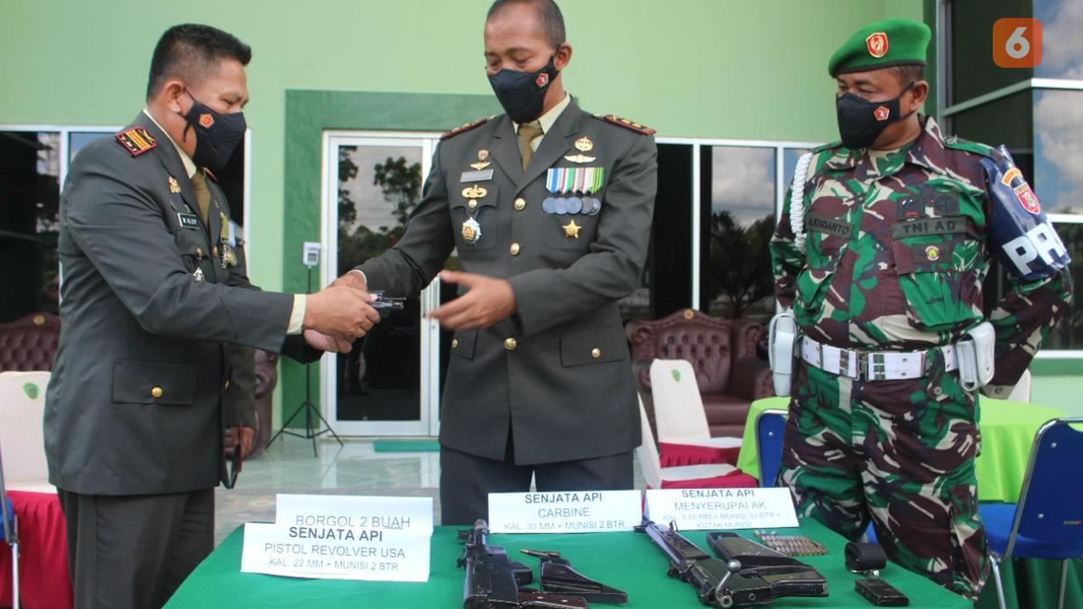 Miliki Tiga Senjata Api, Warga PPU Serahkan ke TNI - Regional Liputan6.com