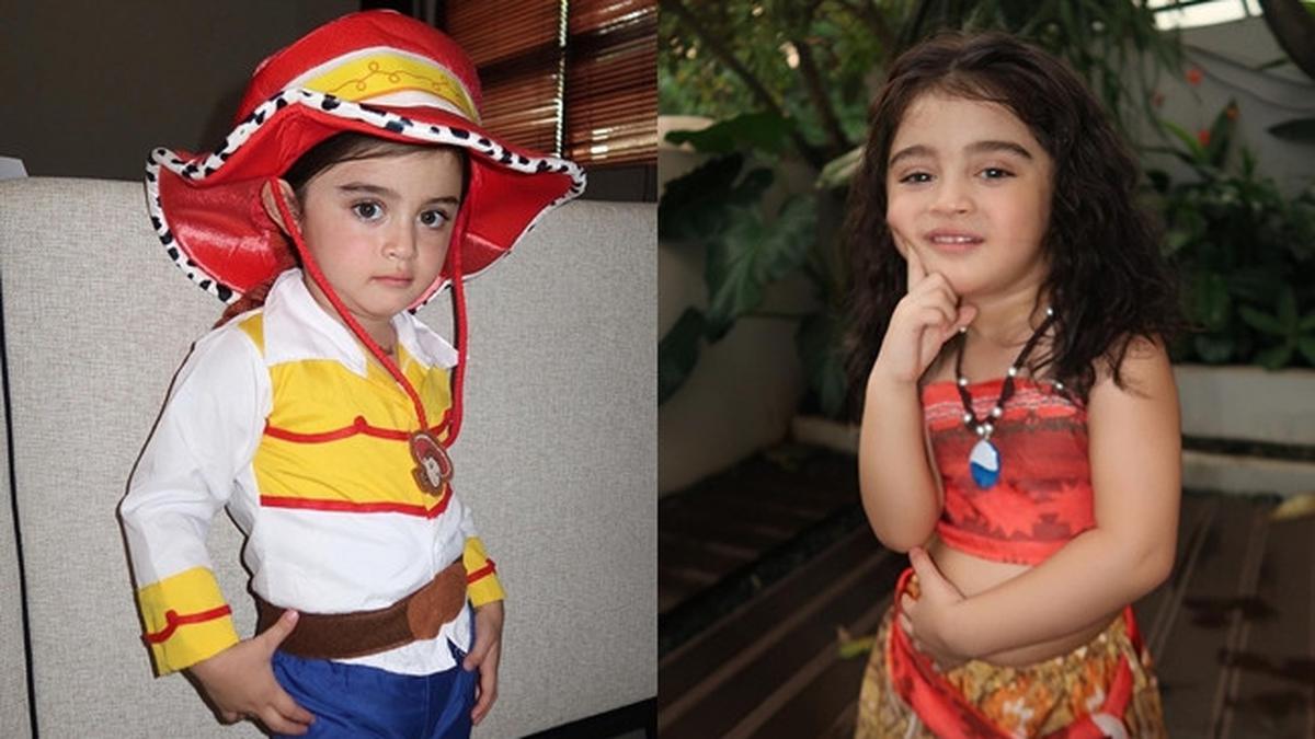 Potret Menggemaskan Guzel Putri Ali Syakieb Cosplay Jadi Moana dan ...