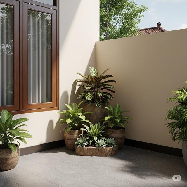 10 Cara Menata Bunga di Teras Rumah Sederhana 2025, Tampak Luas & Indah