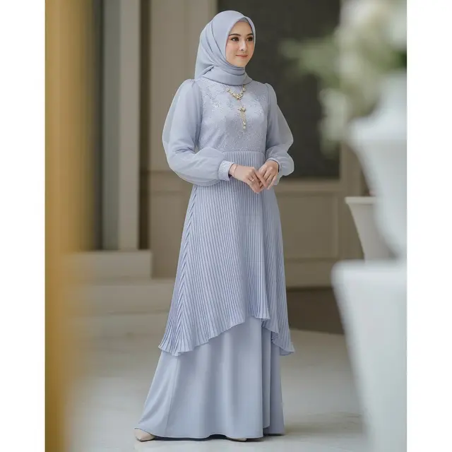 15 Model Baju Kondangan Gamis Elegan 2025, Sopan, Syar'i, dan Trendy