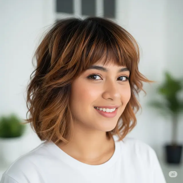 10 Inspirasi Model Rambut Pendek Coklat Wanita Indonesia 2025, Cocok ...