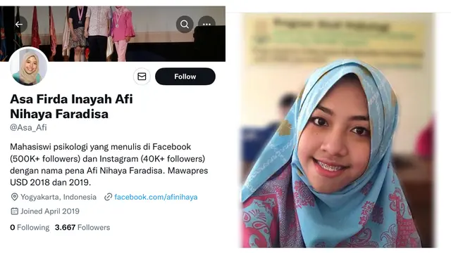Daftar Kontroversi Afi Nihaya, Mulai dari Plagiarisme hingga Diduga ...