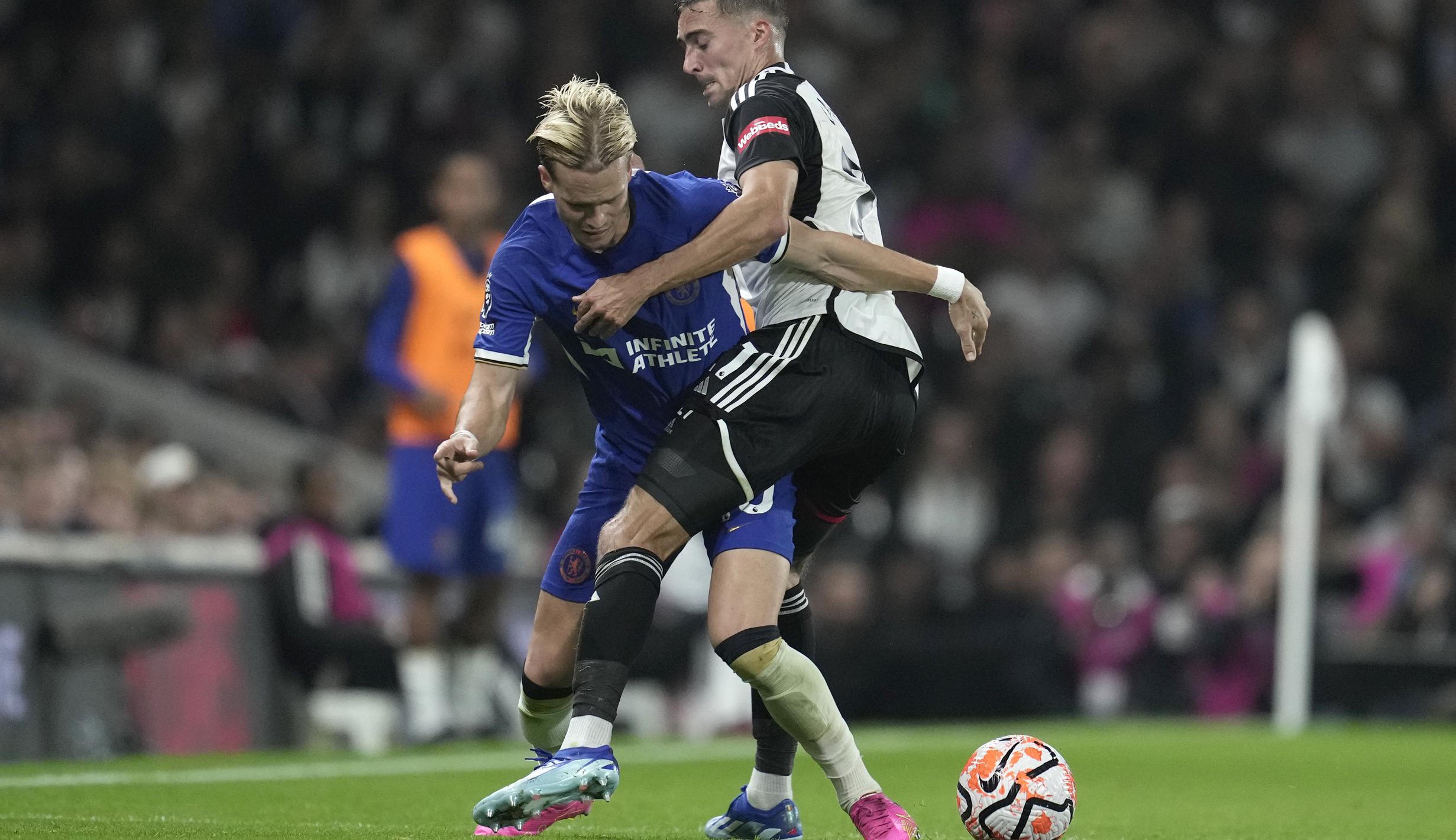 Chelsea Vs Fulham: Aksi Mykhailo Mudryk Cetak Gol Perdananya di Liga ...