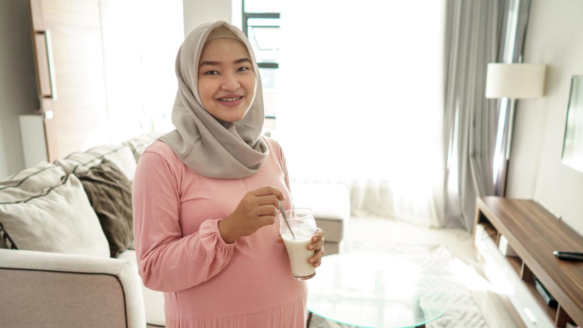 Tips Jaga Kehamilan Sehat Selama Puasa, Lengkapi Asupan Nutrisi Bunda dengan vidoran Ibunda ...