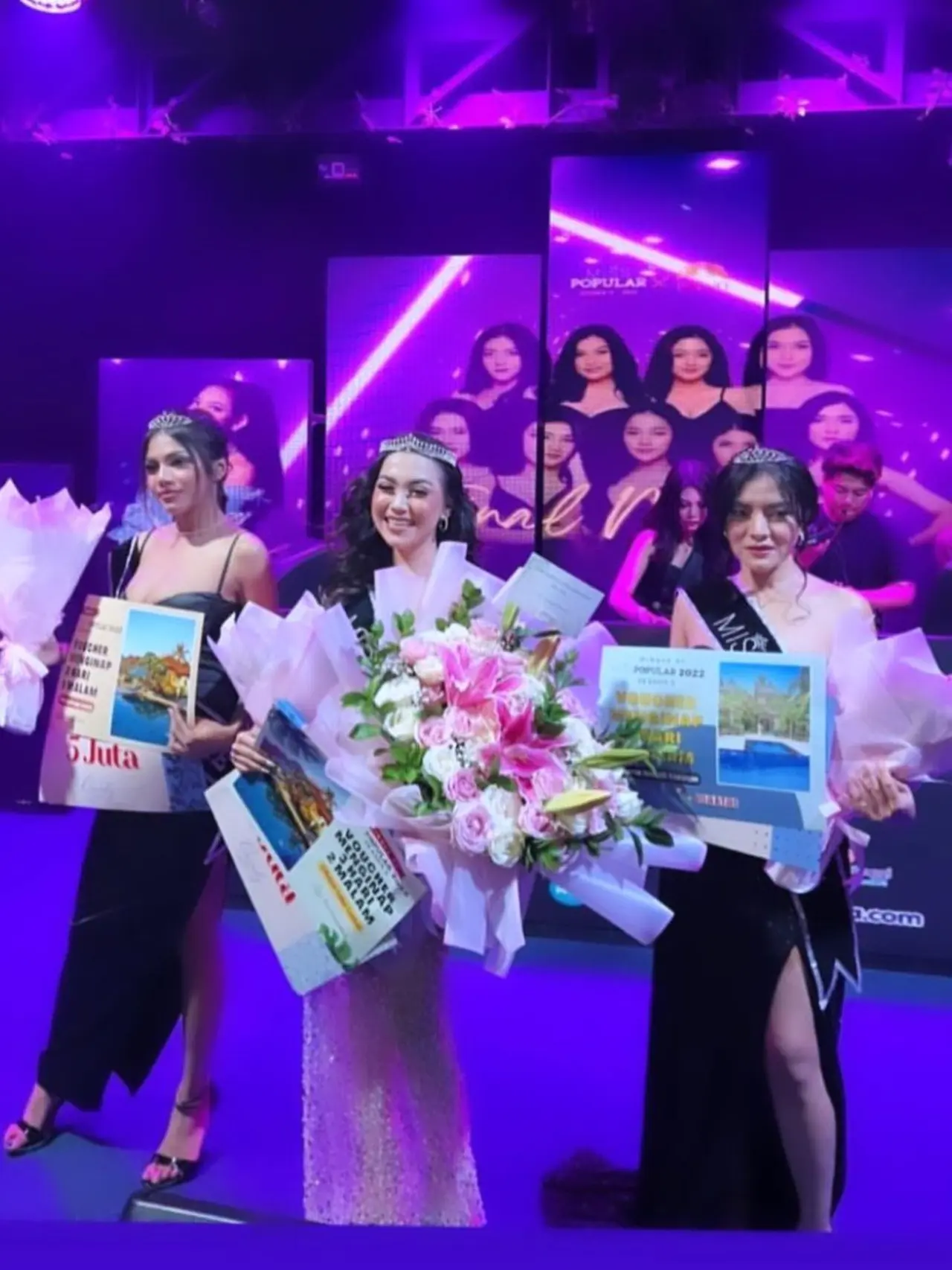 Nikita Vanka Menang Kategori Miss Favorite di Miss Popular 2022 Season ...