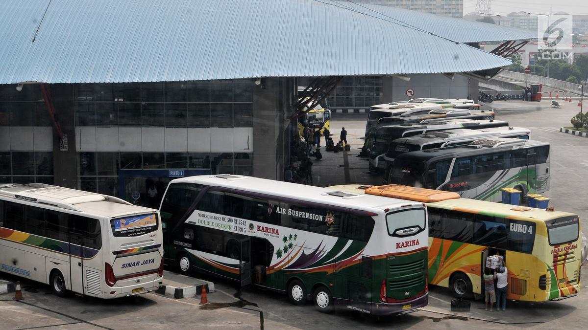 Jelang Mudik Lebaran, Harga Tiket Bus di Terminal Pulo Gebang Naik 20 ...