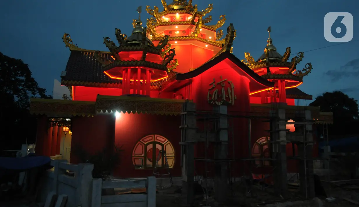 Melihat Masjid Tjia Kang Hoo yang Memadukan Arsitektur Tionghoa dan ...