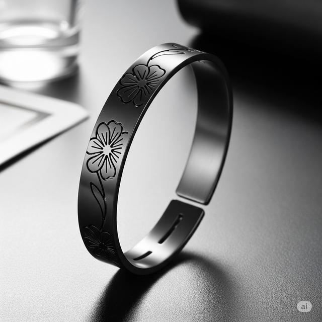 7 Gelang Model Bunga Hitam Terbaru, Beri Kesan Manis dan Kasual