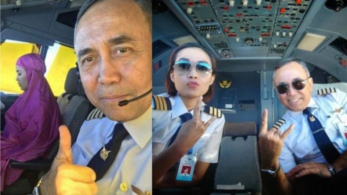 Salat di Kokpit Pesawat, Siapakah Wanita yang Bikin Heboh Ini? - Lifestyle Fimela.com